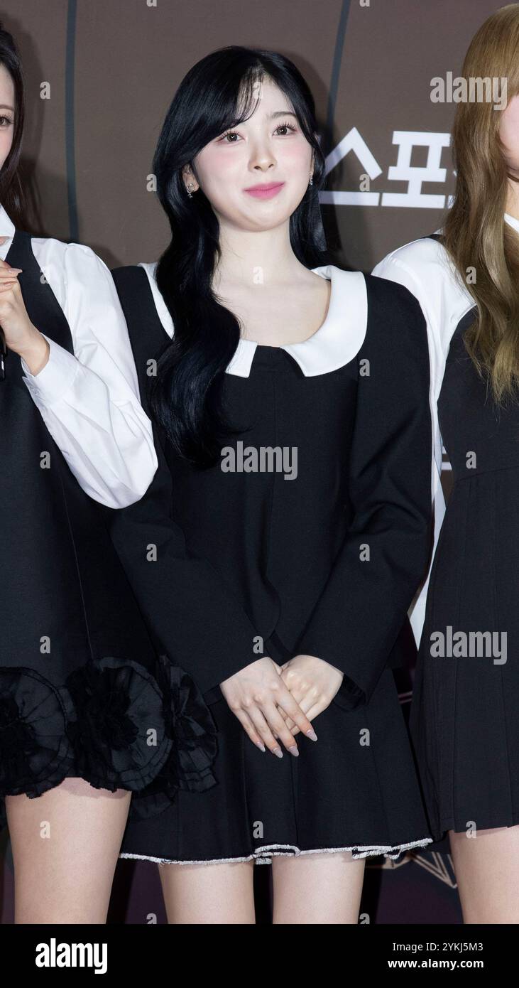 Incheon, South Korea. 17th Nov, 2024. Japanese Mako, Rio, Nina, Mayuka ...