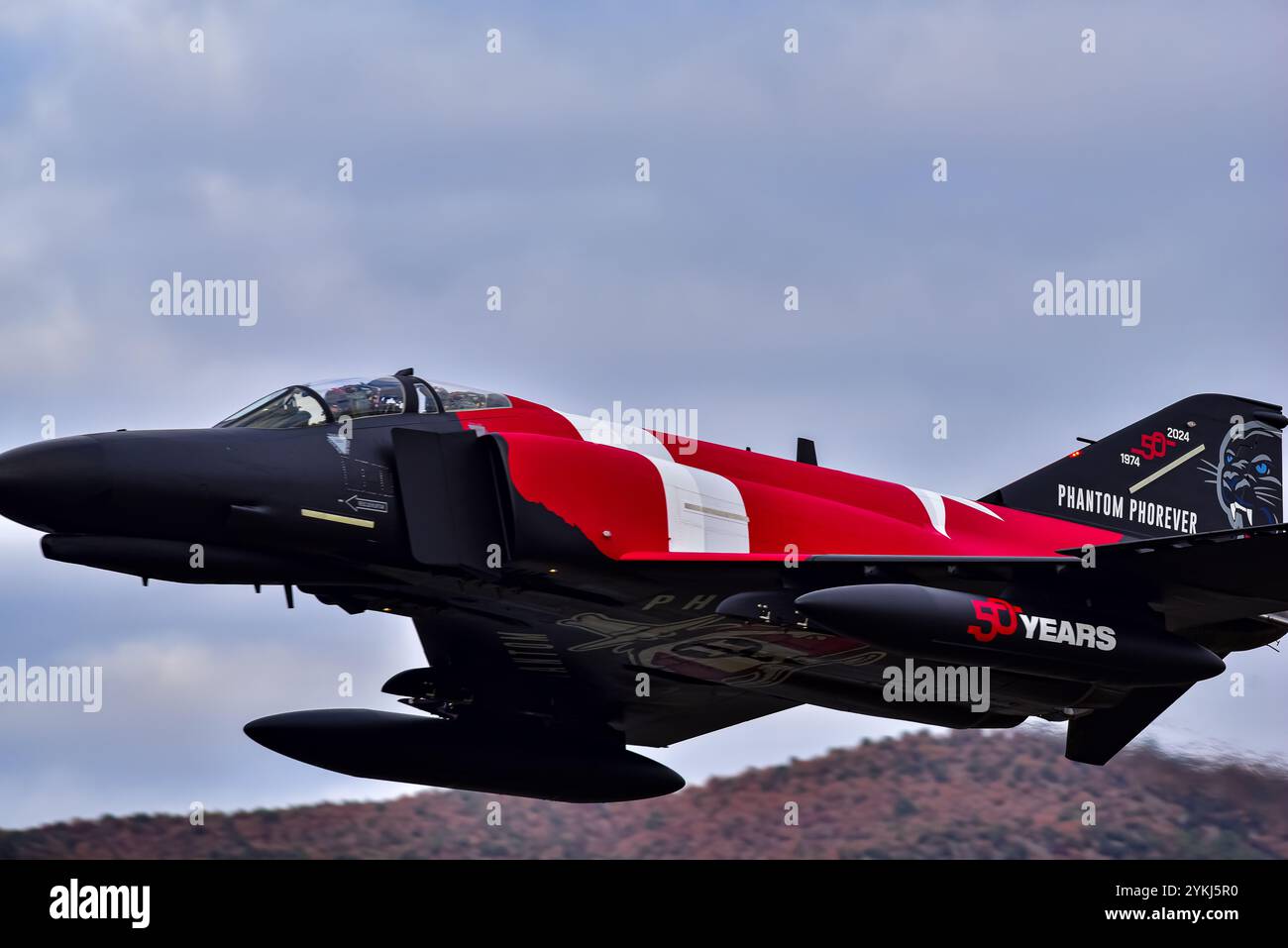 Turkish F4E Phantom 50th year in the Turkish Air Force inventory, F-4E ...