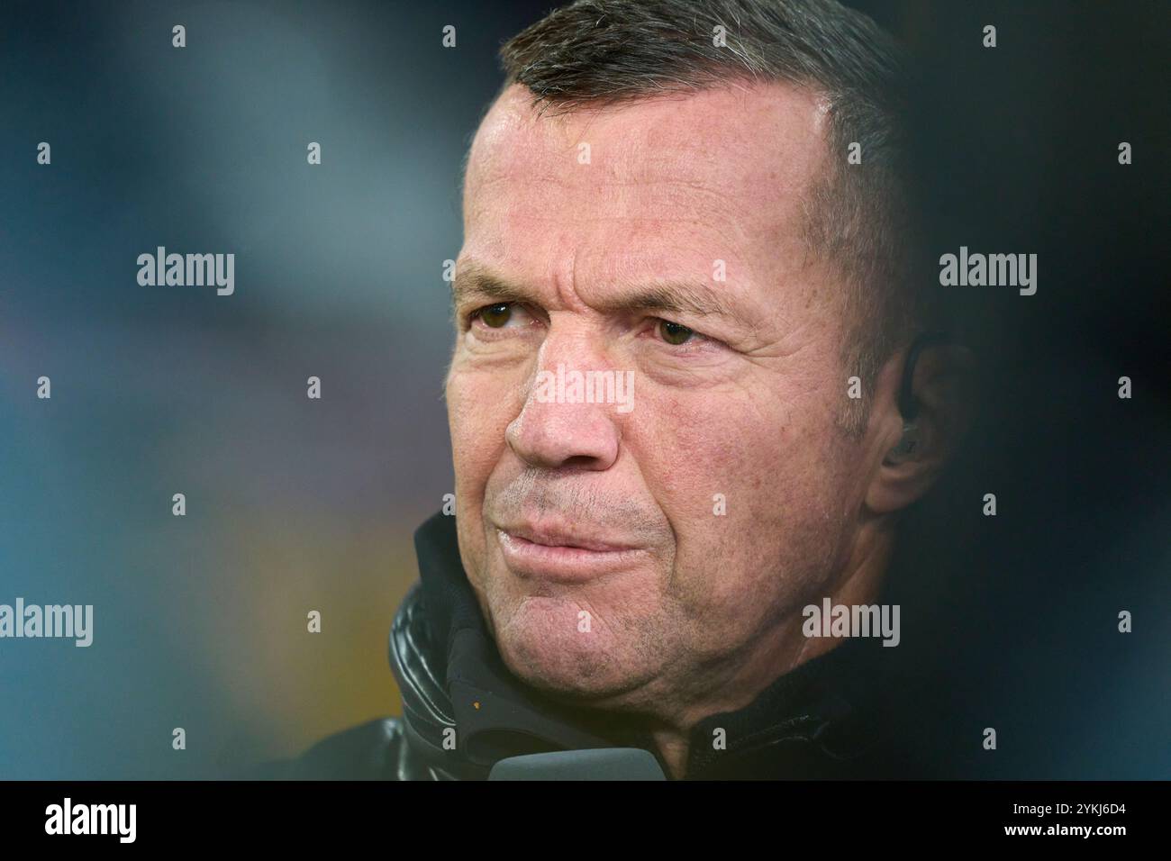 Lothar Matthäus TV co-presenter, in the UEFA Nations League 2024 match ...