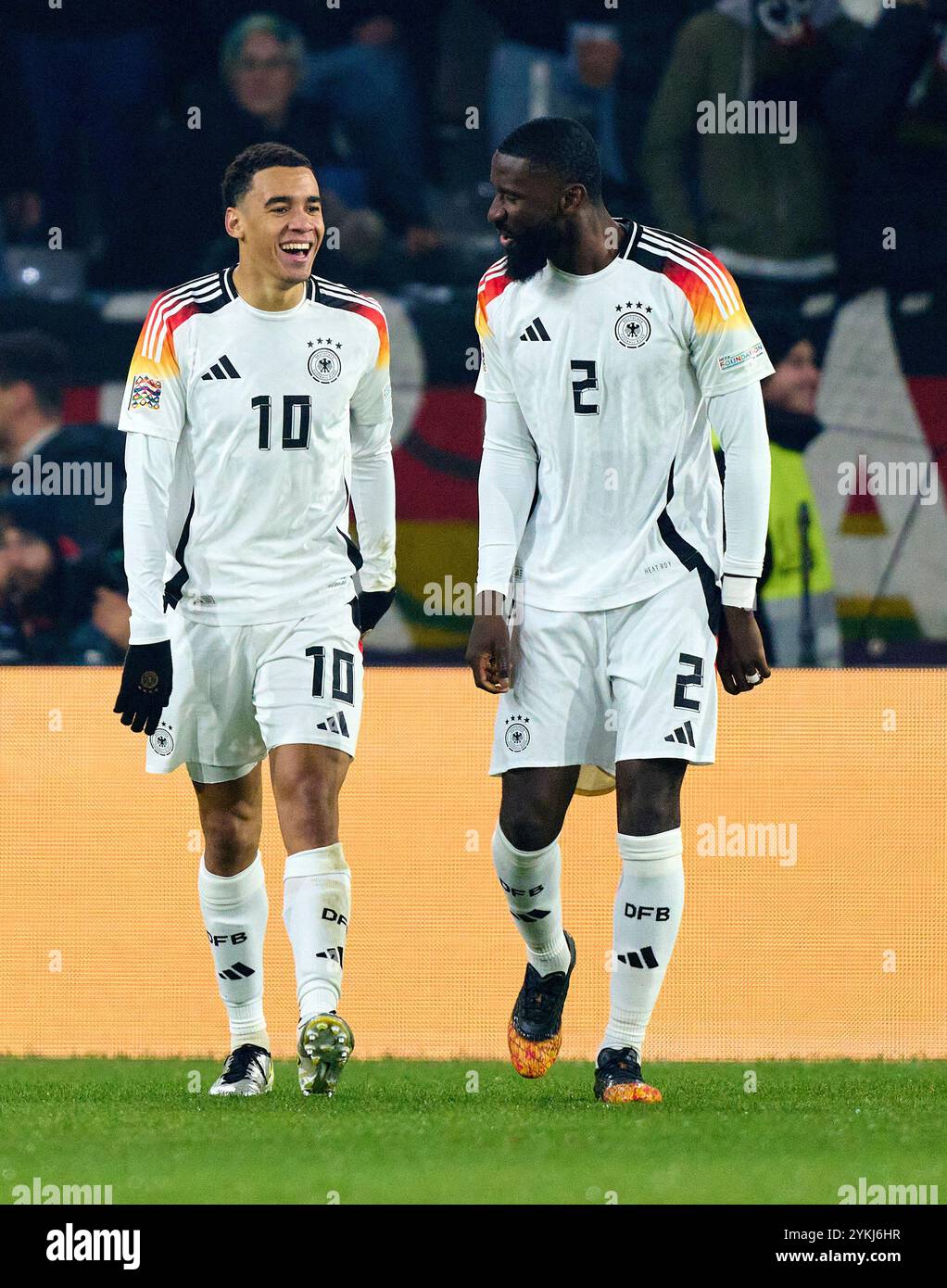 Jamal Musiala, DFB 10 celebrates his goal, happy, laugh, celebration, 1 ...