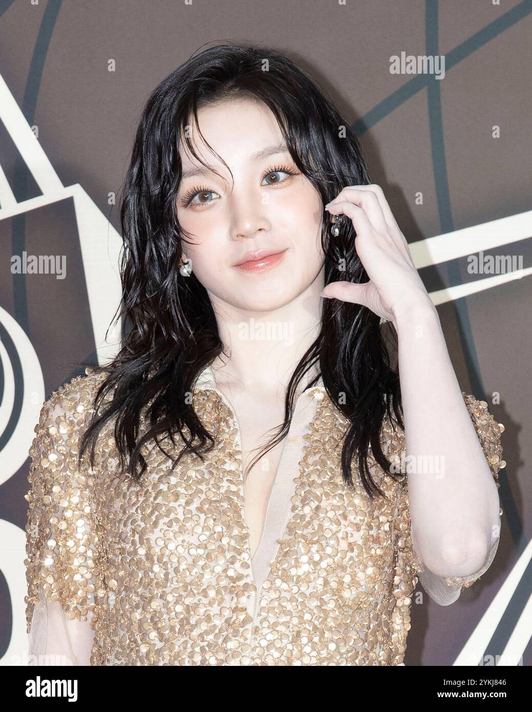 Incheon, South Korea. 17th Nov, 2024. Chinese singer Yuqi, member of K ...