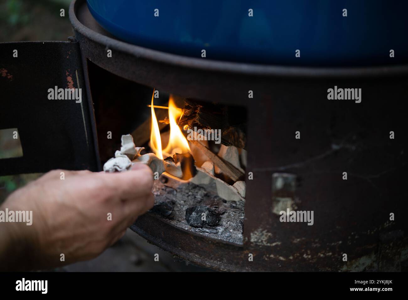Starting your stove hi-res stock photography and images - Alamy