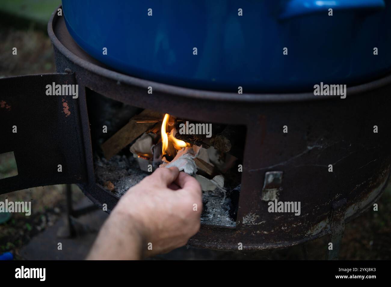 Starting your stove hi-res stock photography and images - Alamy
