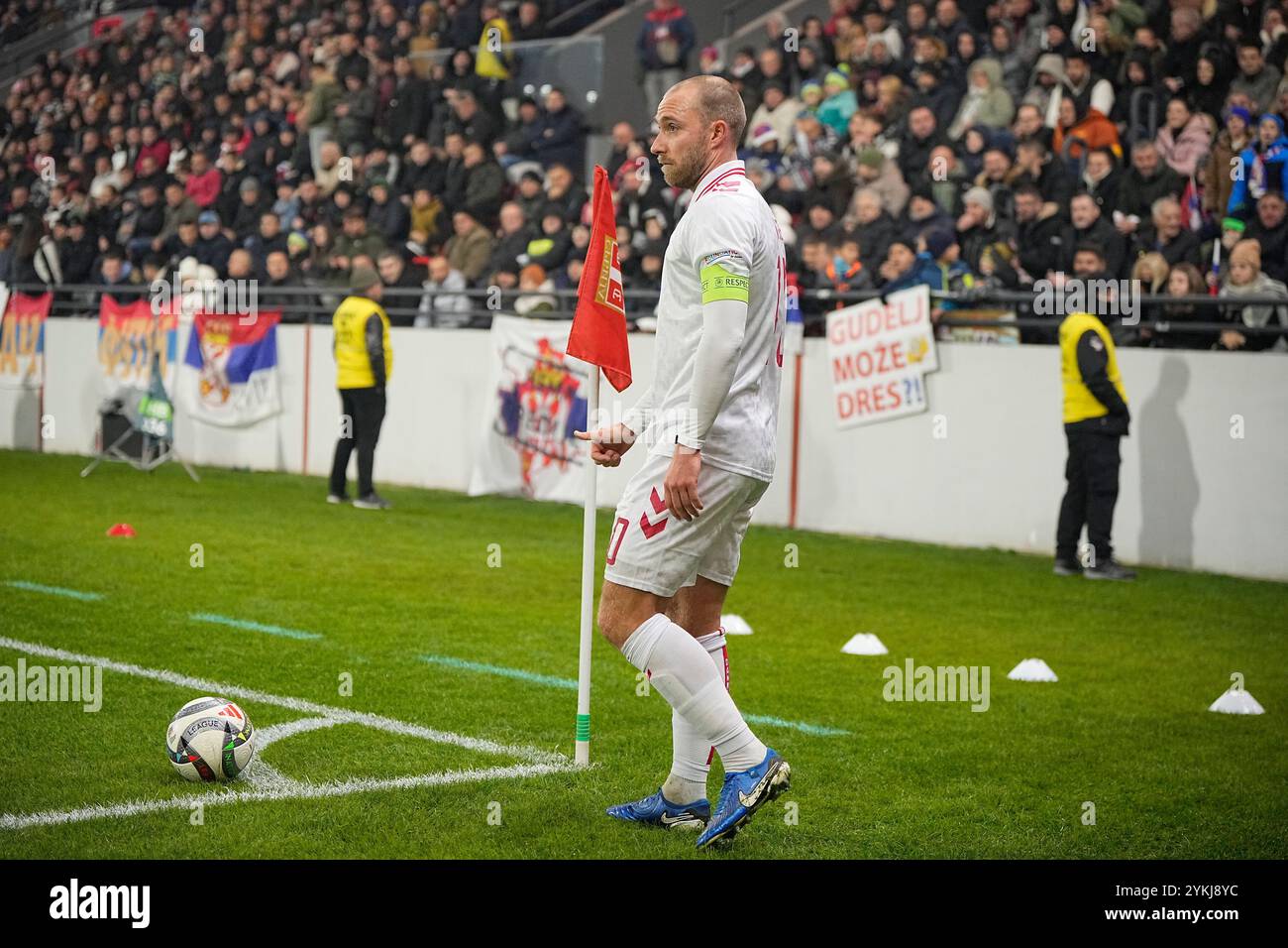 Serbien, Denmark. 18th Nov, 2024. UEFA Nations League-kampen mellem ...