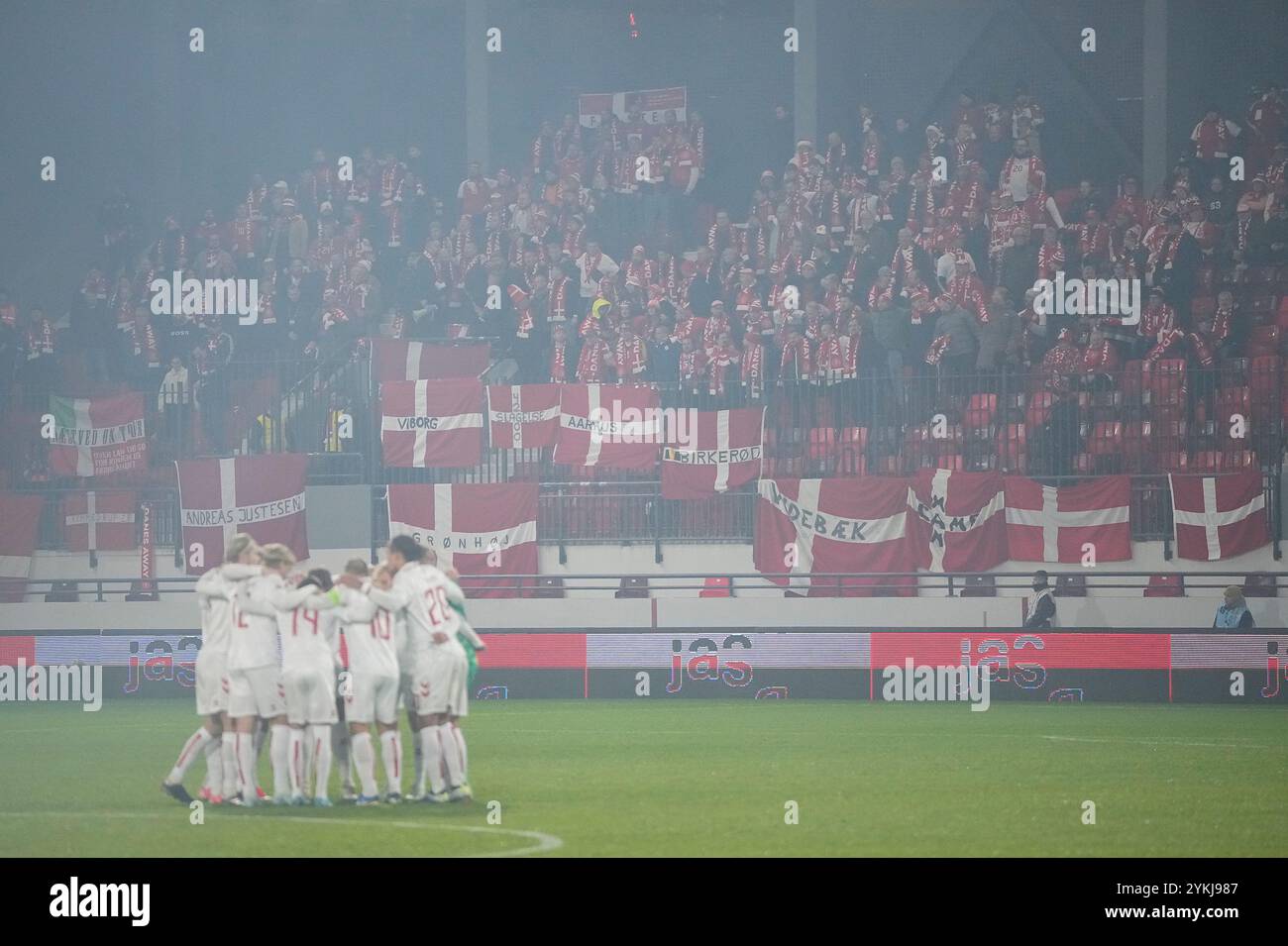 Serbien, Denmark. 18th Nov, 2024. UEFA Nations League-kampen mellem ...