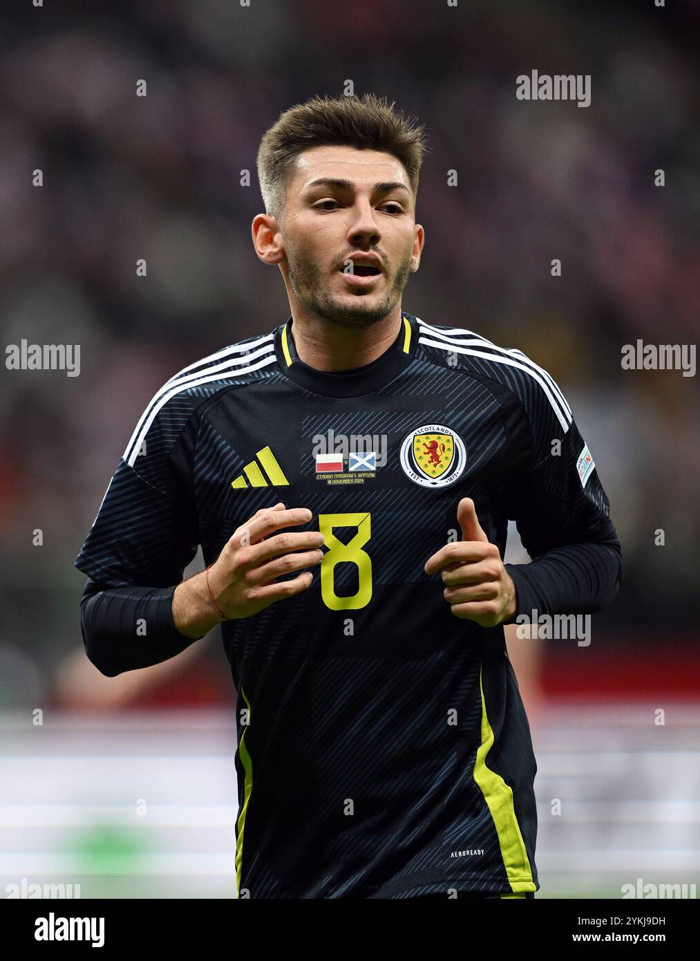 Scotland's Billy Gilmour during the UEFA Nations League Group A1 match ...