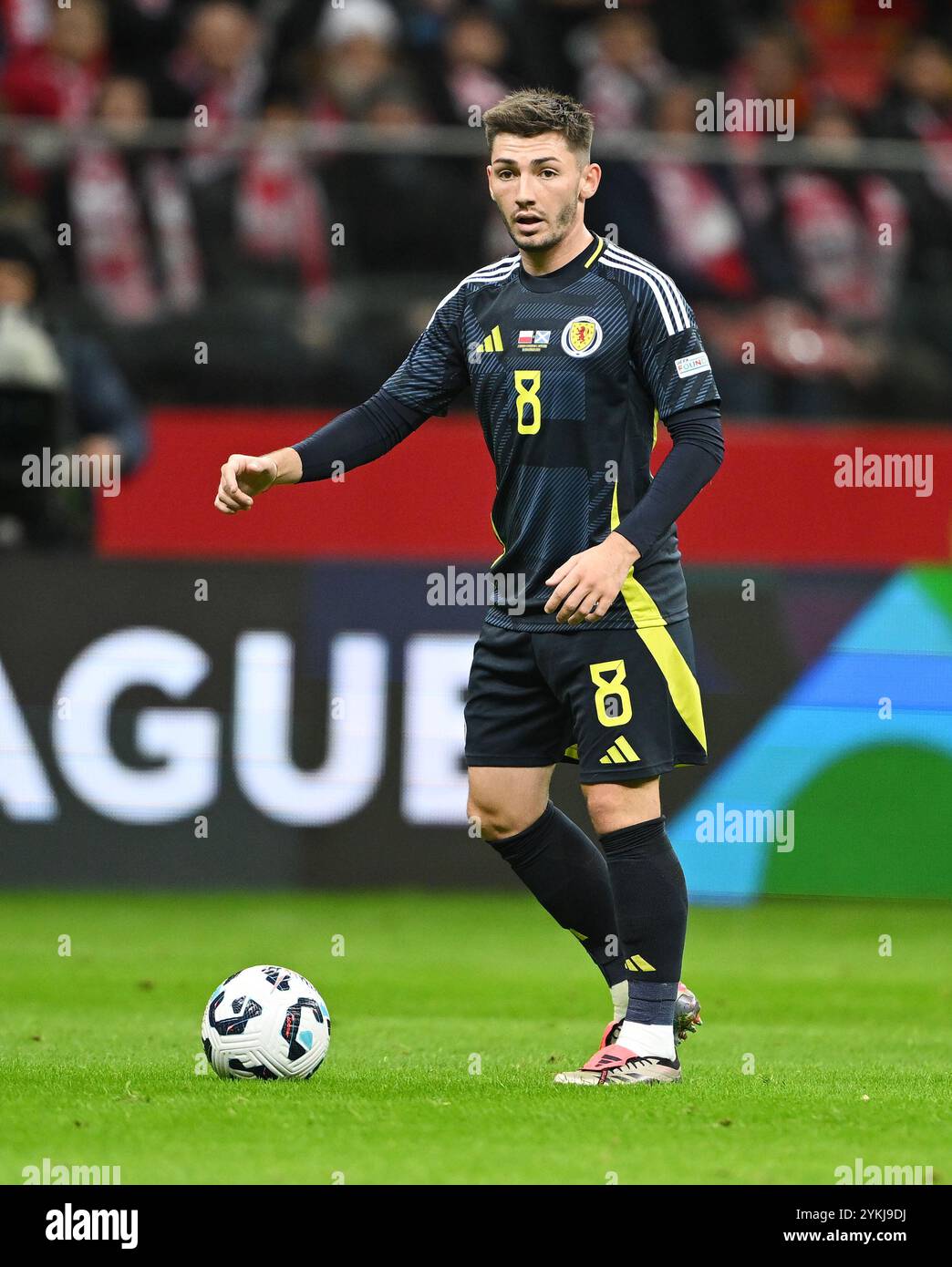 Scotland's Billy Gilmour during the UEFA Nations League Group A1 match ...