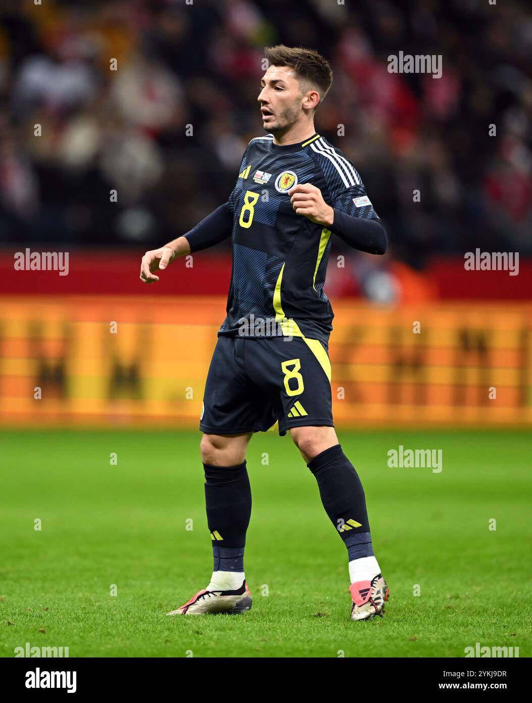 Scotland's Billy Gilmour during the UEFA Nations League Group A1 match ...