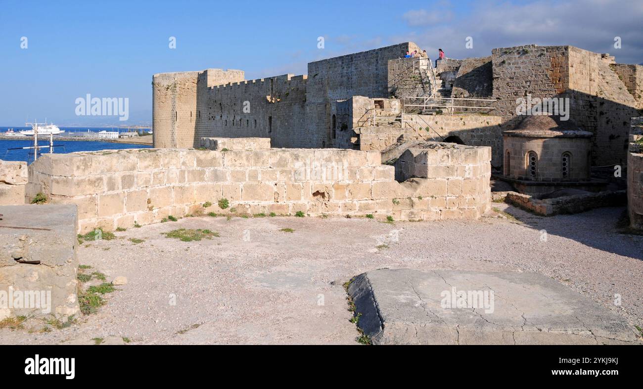 Kyrenia Castle in Cyprus, Turkey Stock Photo - Alamy