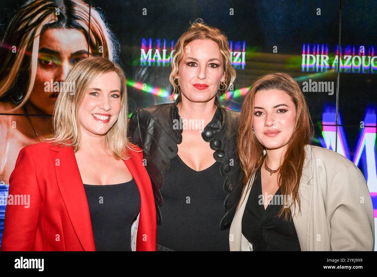 Paris, France. 18th Nov, 2024. (L to R) French actress Andrea Bescond ...