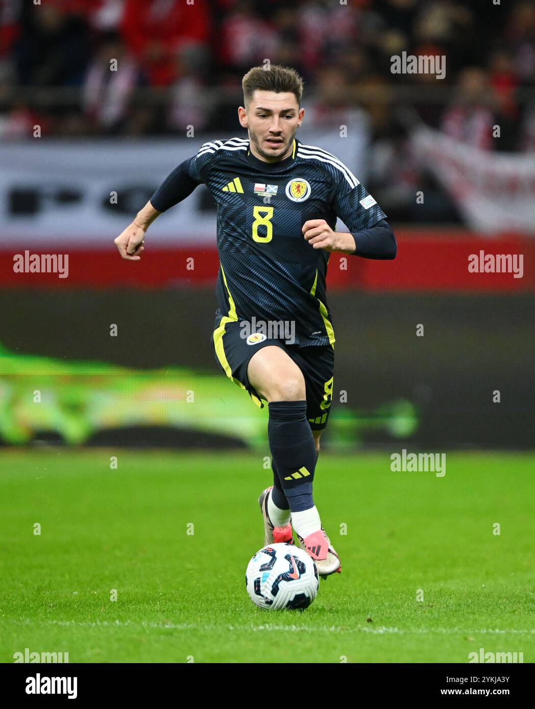 Scotland's Billy Gilmour during the UEFA Nations League Group A1 match ...