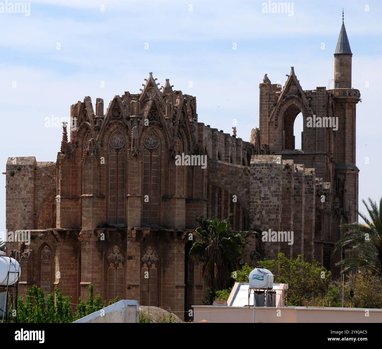 Lala Mustafa Pasha Mosque (St. Nicholas Cathedral) is in Famagusta ...