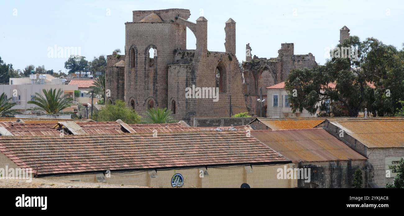 Lala Mustafa Pasha Mosque (St. Nicholas Cathedral) is in Famagusta ...