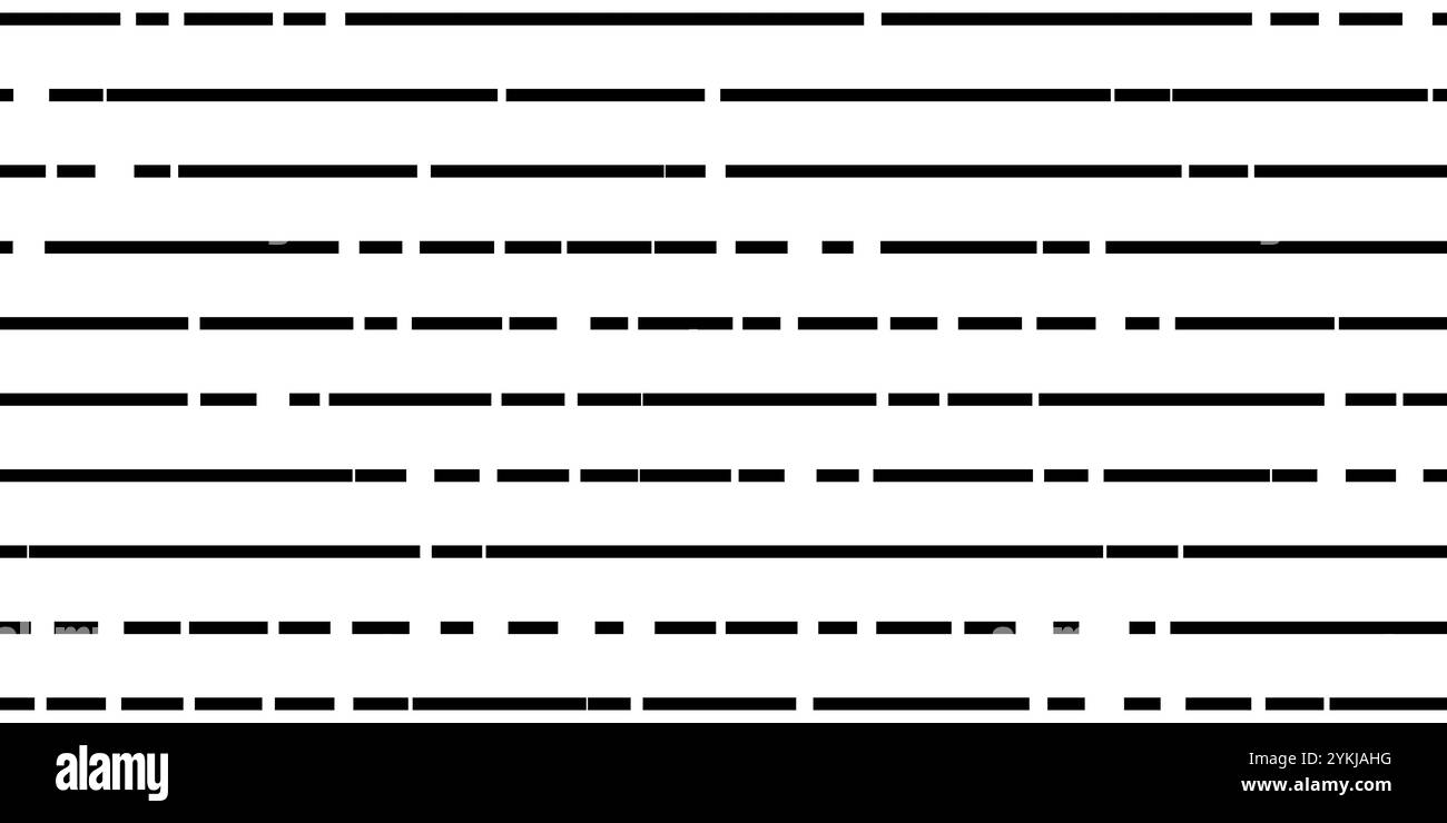 Abstract modern minimal black and white monochrome geometry interrupted ...