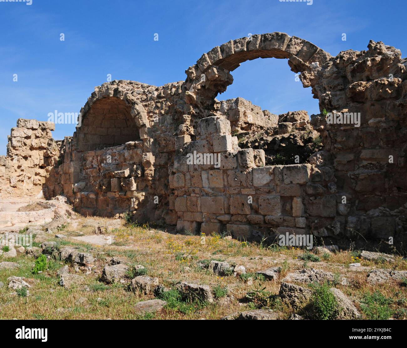 Salamis Antique City and King Tombs in Cyprus is an important ancient ...