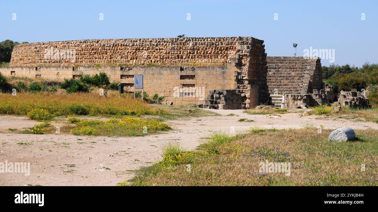 Salamis Antique City and King Tombs in Cyprus is an important ancient ...