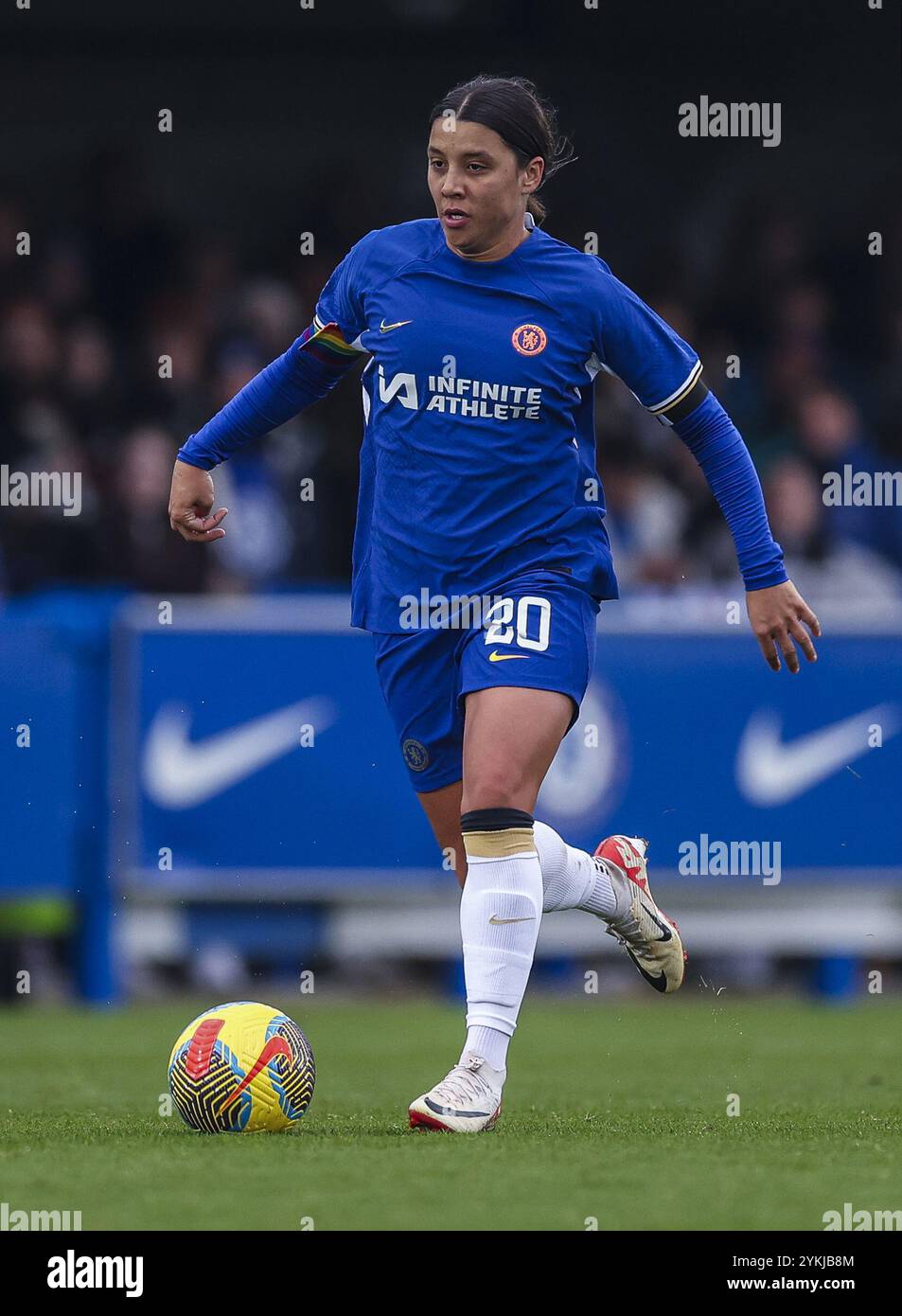 File photo dated 26-11-2023 of Chelsea's Sam Kerr. Chelsea Pride has ...