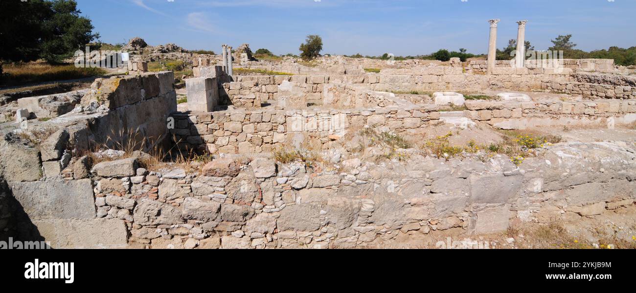 Salamis Antique City and King Tombs in Cyprus is an important ancient ...