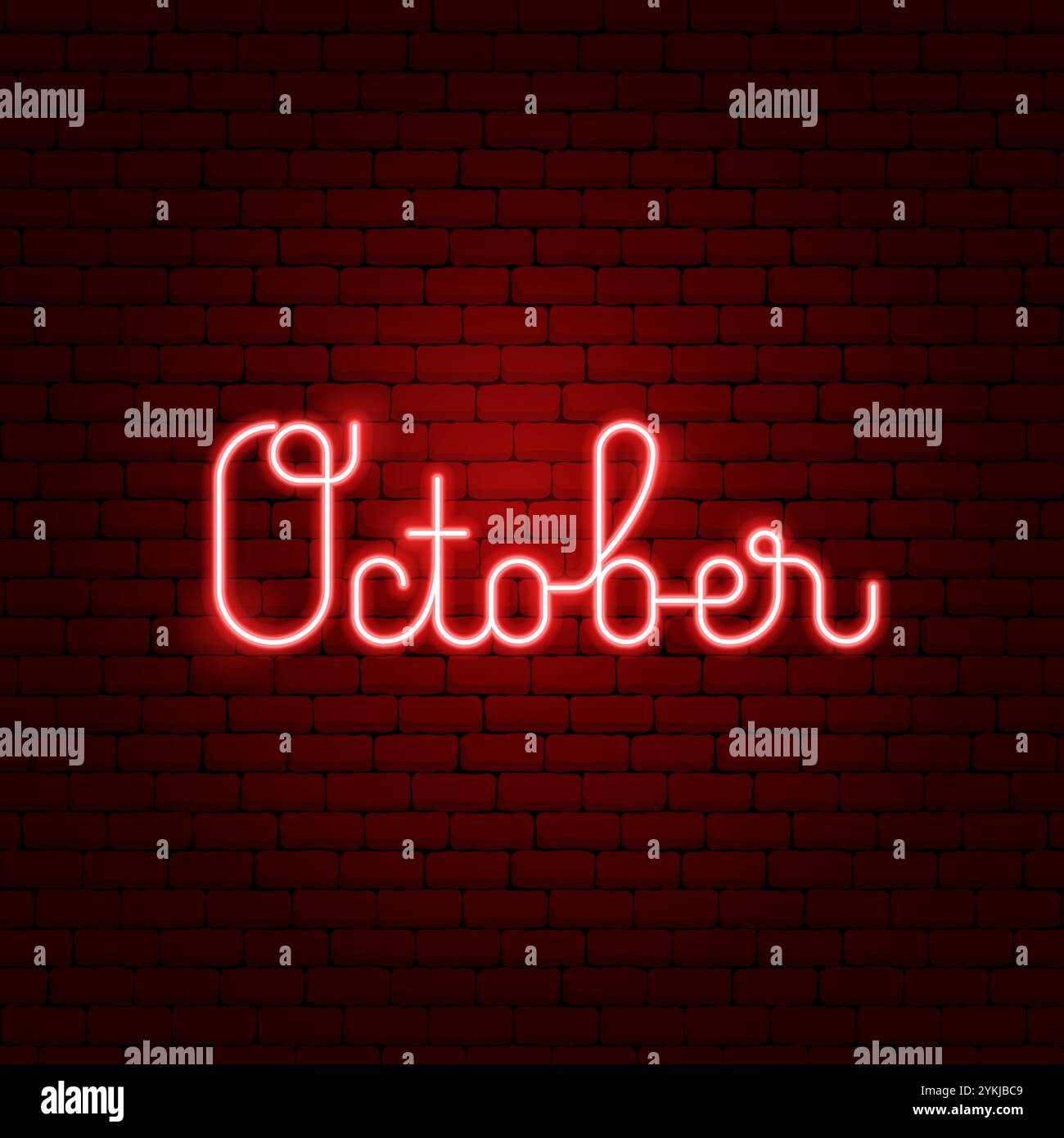 October lettering Stock Vector Images - Alamy
