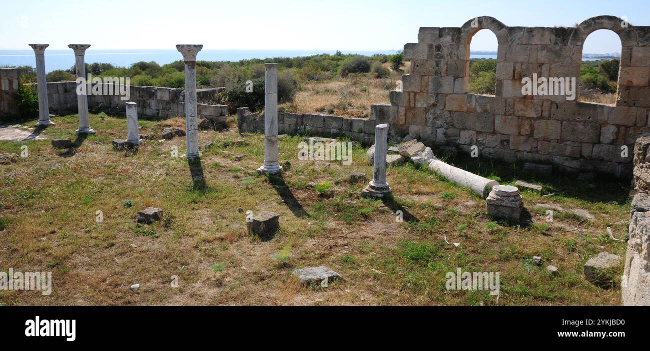 Salamis Antique City and King Tombs in Cyprus is an important ancient ...