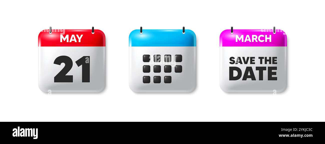 21th day of the month icon. Event schedule date. Calendar save the date ...