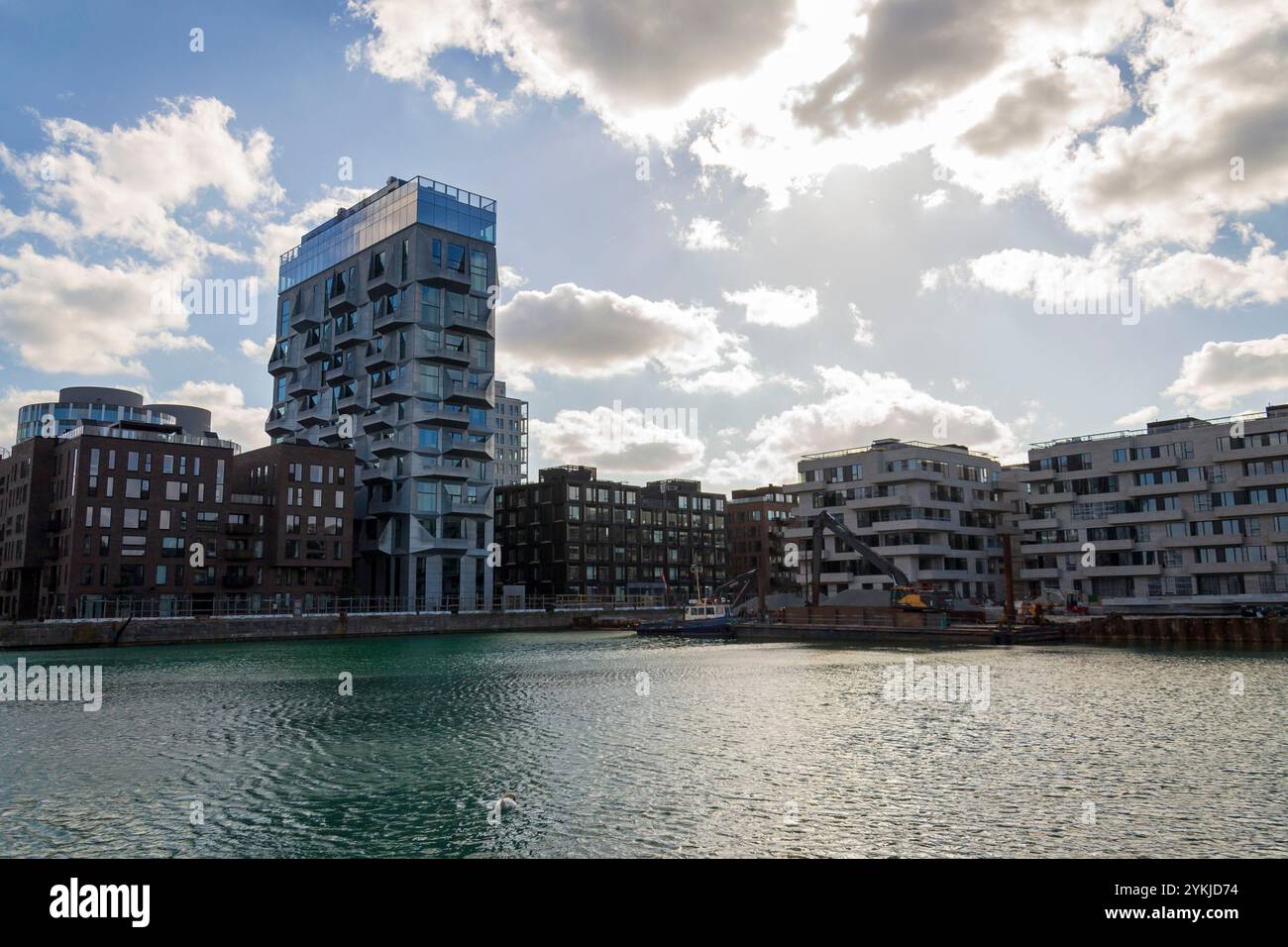 Residential building The Silo by Cobe Architects at Nordhavn ...