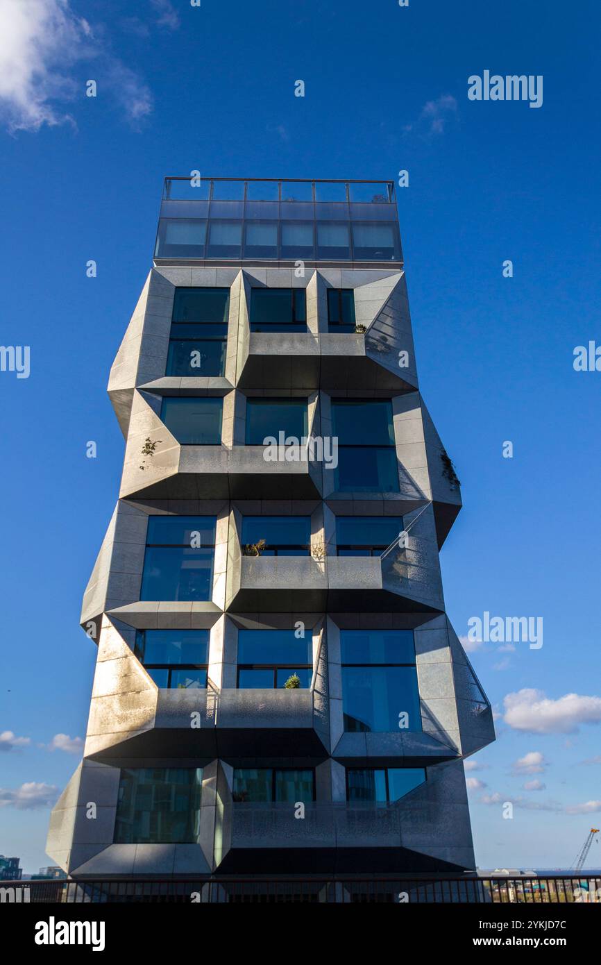 Residential building The Silo by Cobe Architects at Nordhavn ...