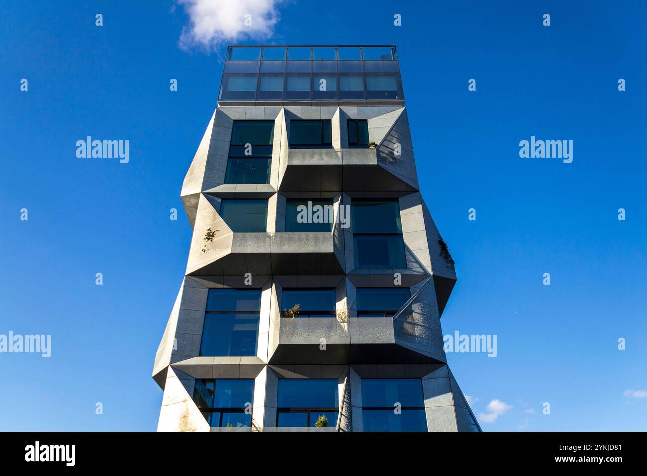 Residential building The Silo by Cobe Architects at Nordhavn ...