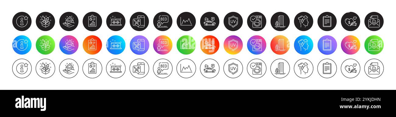 Uv protection, Smile and Mindfulness stress line icons. For web app ... Uv protection, Smile and Mindfulness stress line icons. For web app ...