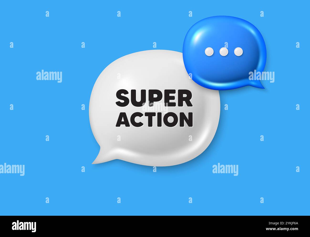 Super action symbol. Special offer price sign. Text box speech bubble ...