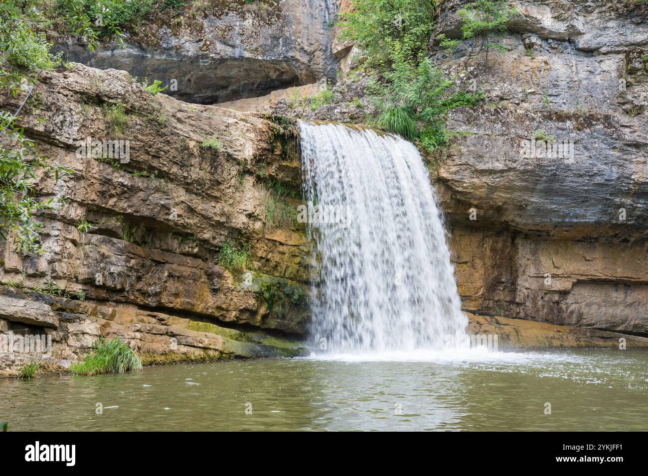 Mirusha waterfalls in Mirusha park in central Kosovo Stock Photo - Alamy