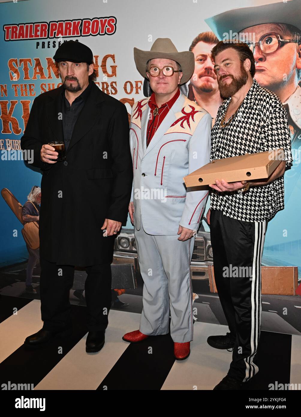 LONDON, UK. 18th Nov, 2024. Jp Tremblay, Mike Smith and Rob Wells ...