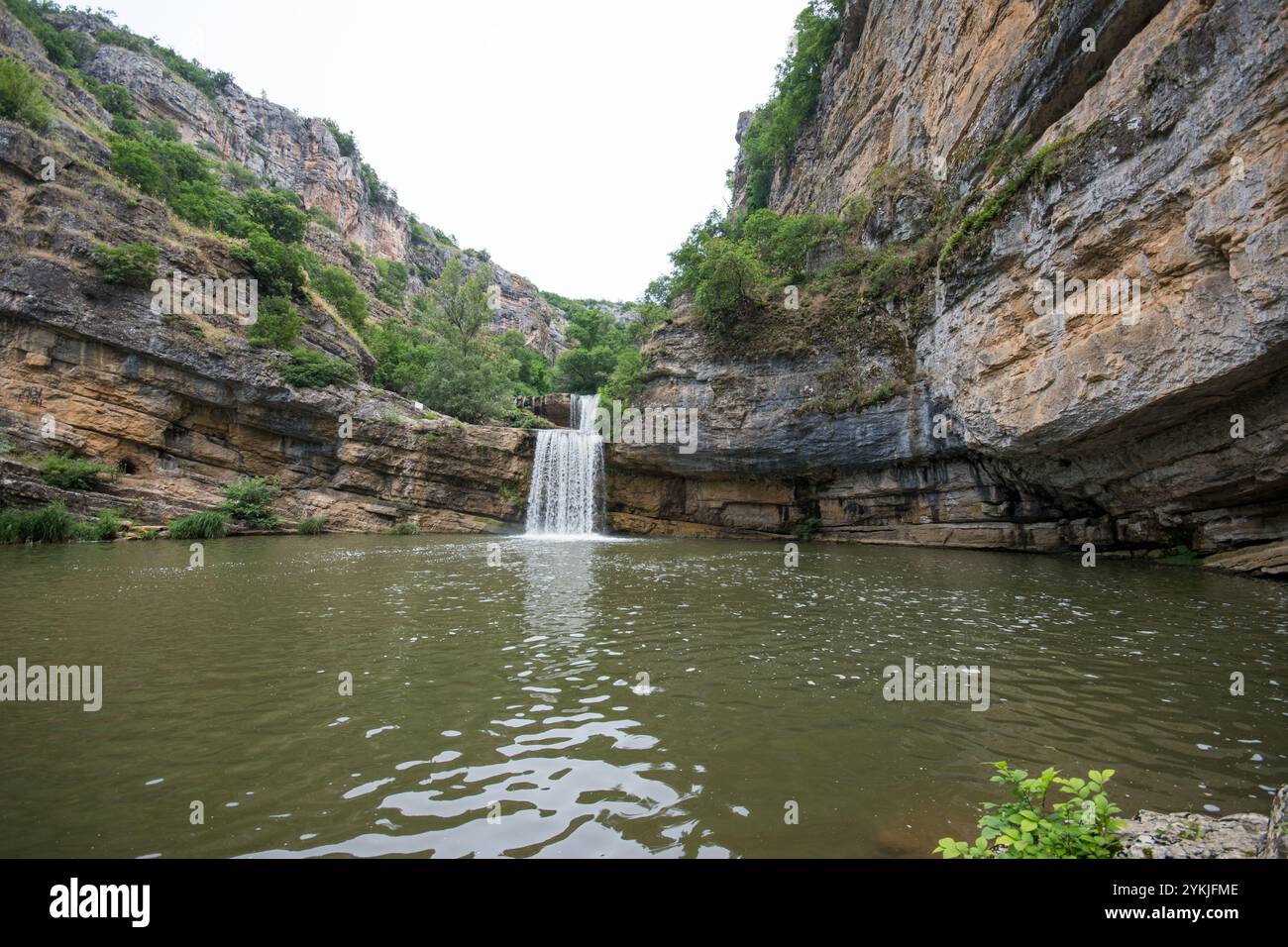 Mirusha waterfalls in Mirusha park in central Kosovo Stock Photo - Alamy