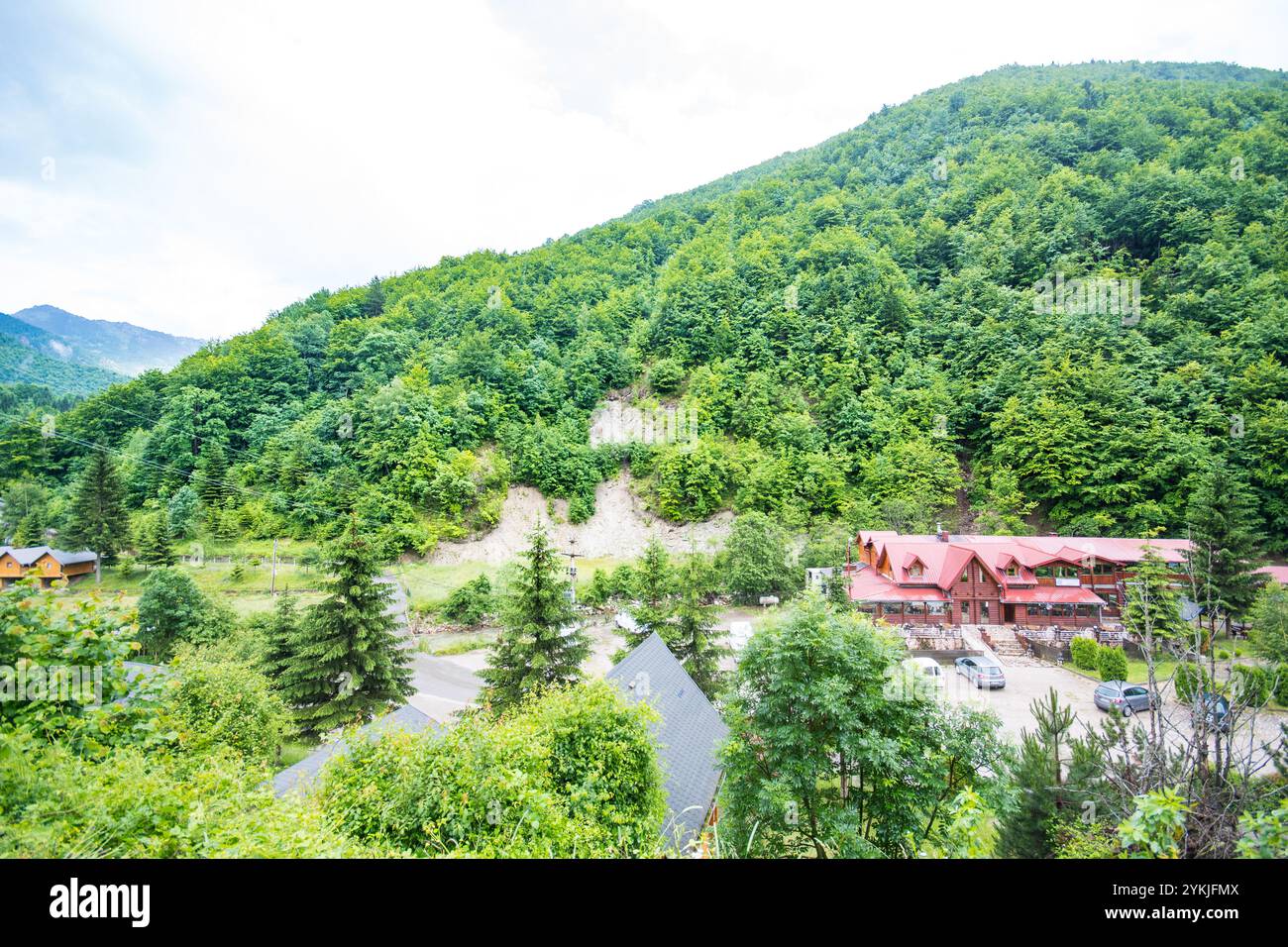 The beautiful nature of Rugova canyon in the countryside of Kosovo ...