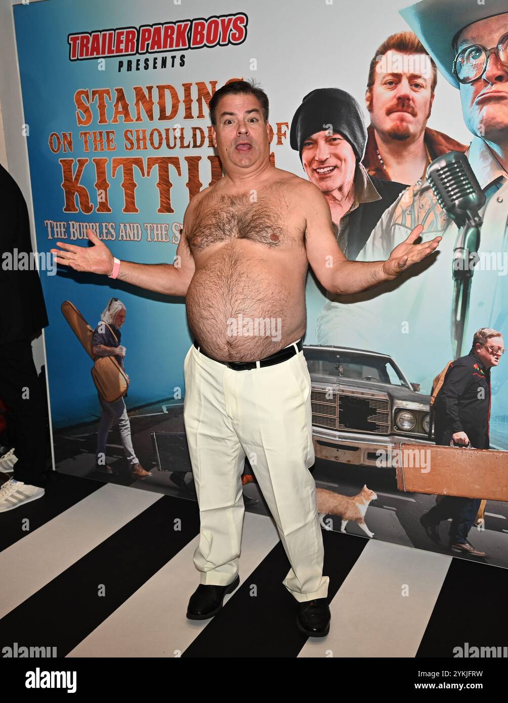 LONDON, UK. 18th Nov, 2024. Pat Roach attend Standing on the Shoulders ...