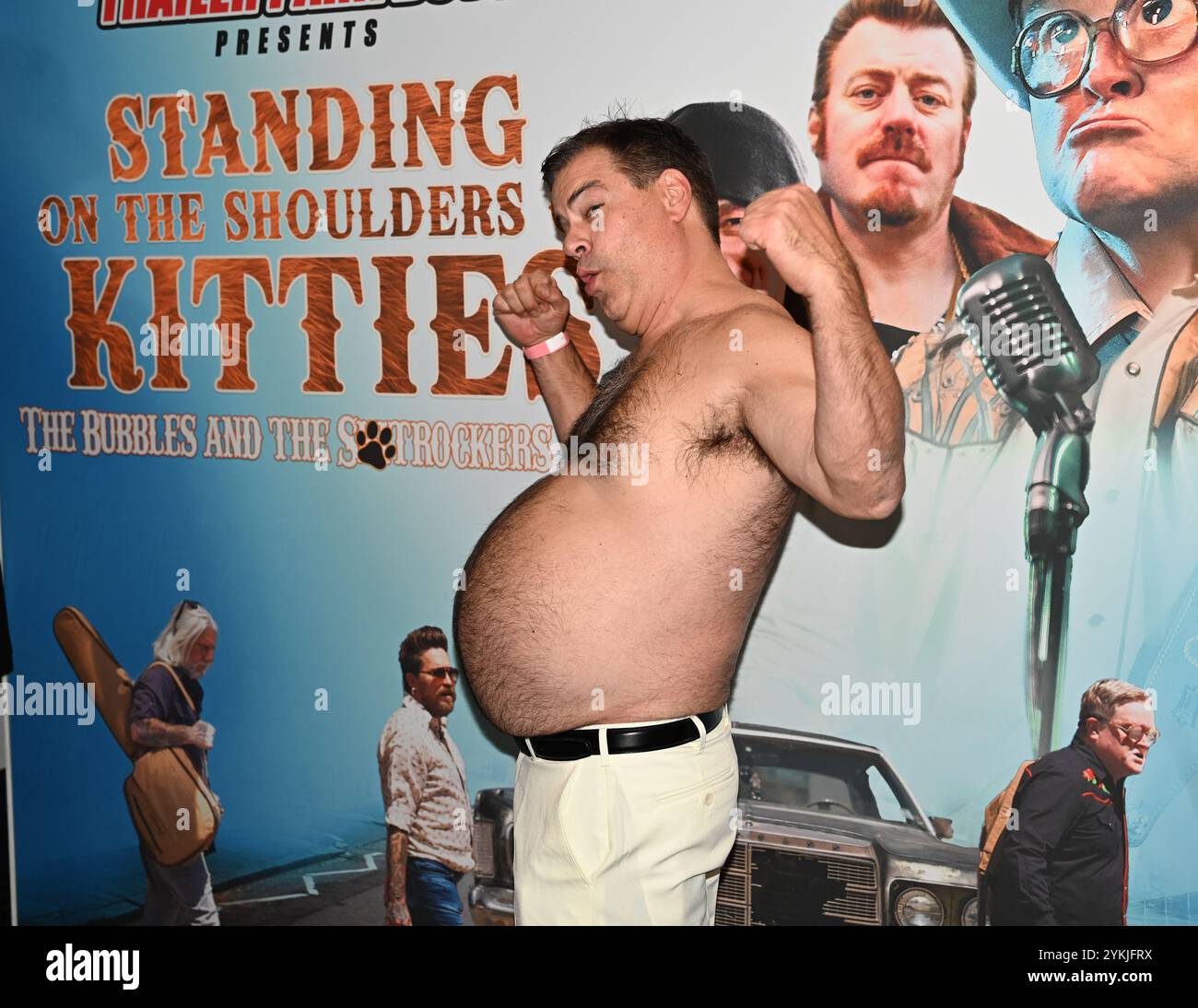 LONDON, UK. 18th Nov, 2024. Pat Roach attend Standing on the Shoulders of Kitties: The Bubbles ...