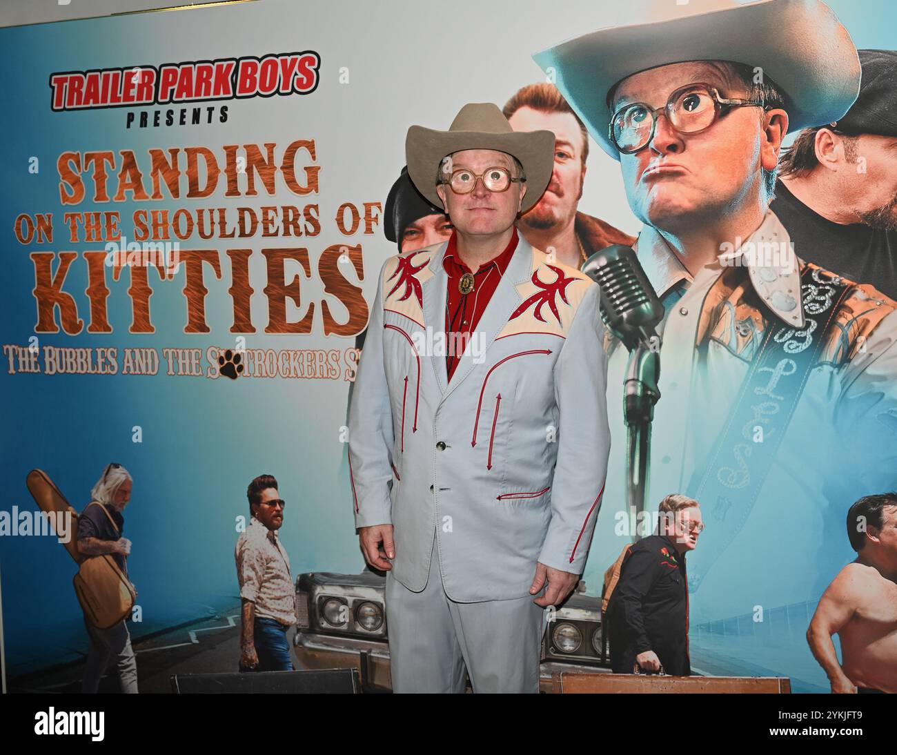 LONDON, UK. 18th Nov, 2024. Mike Smith attend Standing on the Shoulders ...