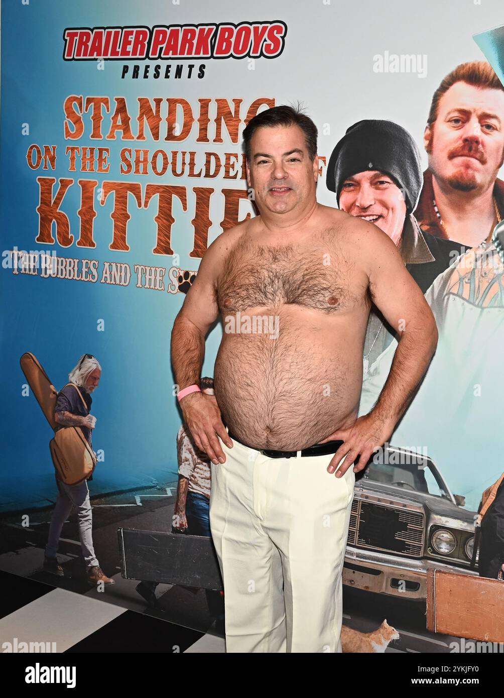 LONDON, UK. 18th Nov, 2024. Pat Roach attend Standing on the Shoulders of Kitties: The Bubbles ...