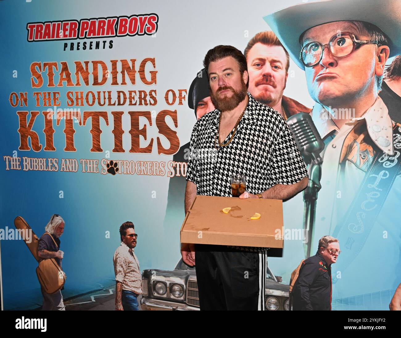 LONDON, UK. 18th Nov, 2024. Rob Wells attend Standing on the Shoulders ...