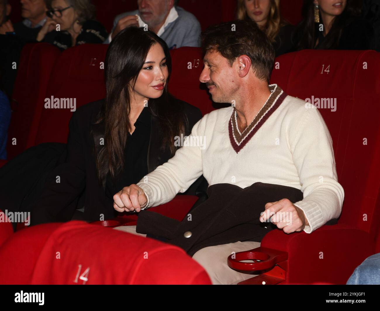 Rome, Adriano cinema, premiere of the film "Settimo grado". In the ...