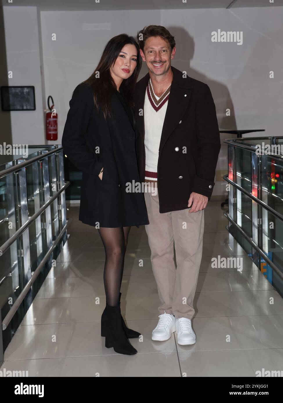 Rome, Adriano cinema, premiere of the film "Settimo grado". In the ...