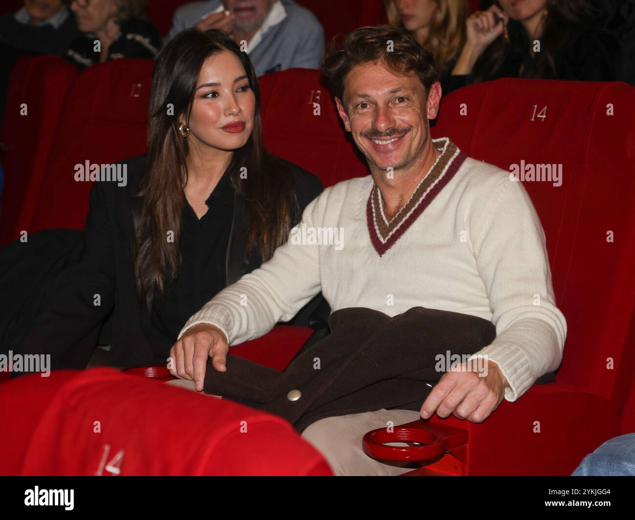 Rome, Adriano cinema, premiere of the film "Settimo grado". In the ...