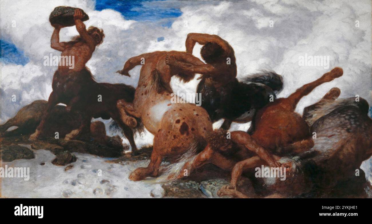 Battle of the centaurs hi-res stock photography and images - Alamy