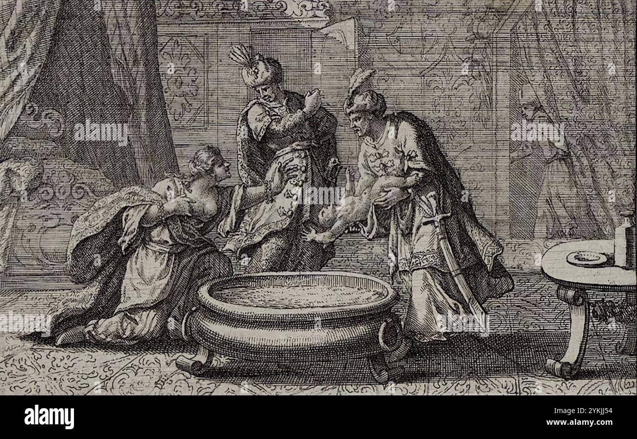Birth of Mehmed IV Stock Photo - Alamy