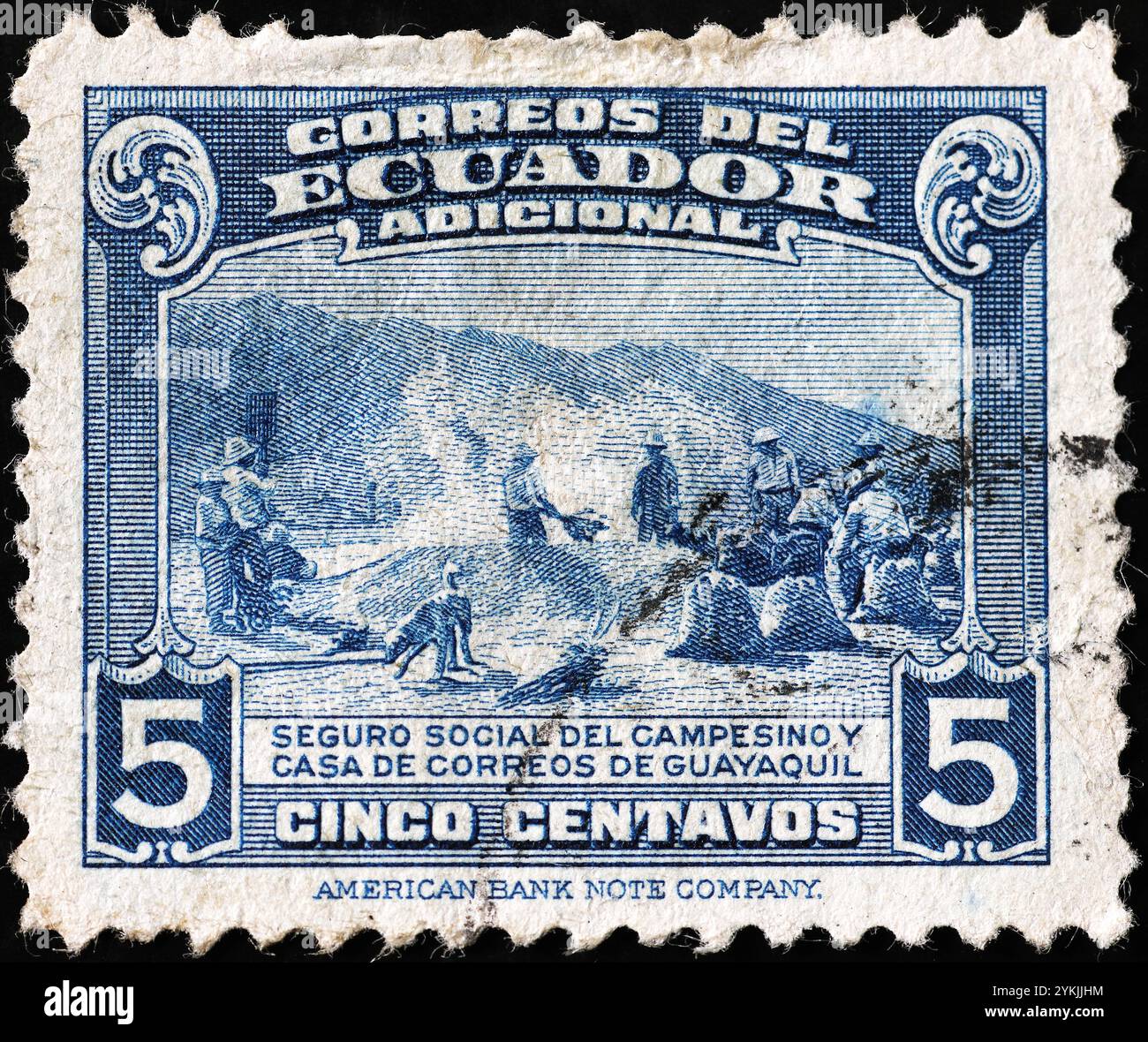 Ecuador postage stamp hi-res stock photography and images - Alamy