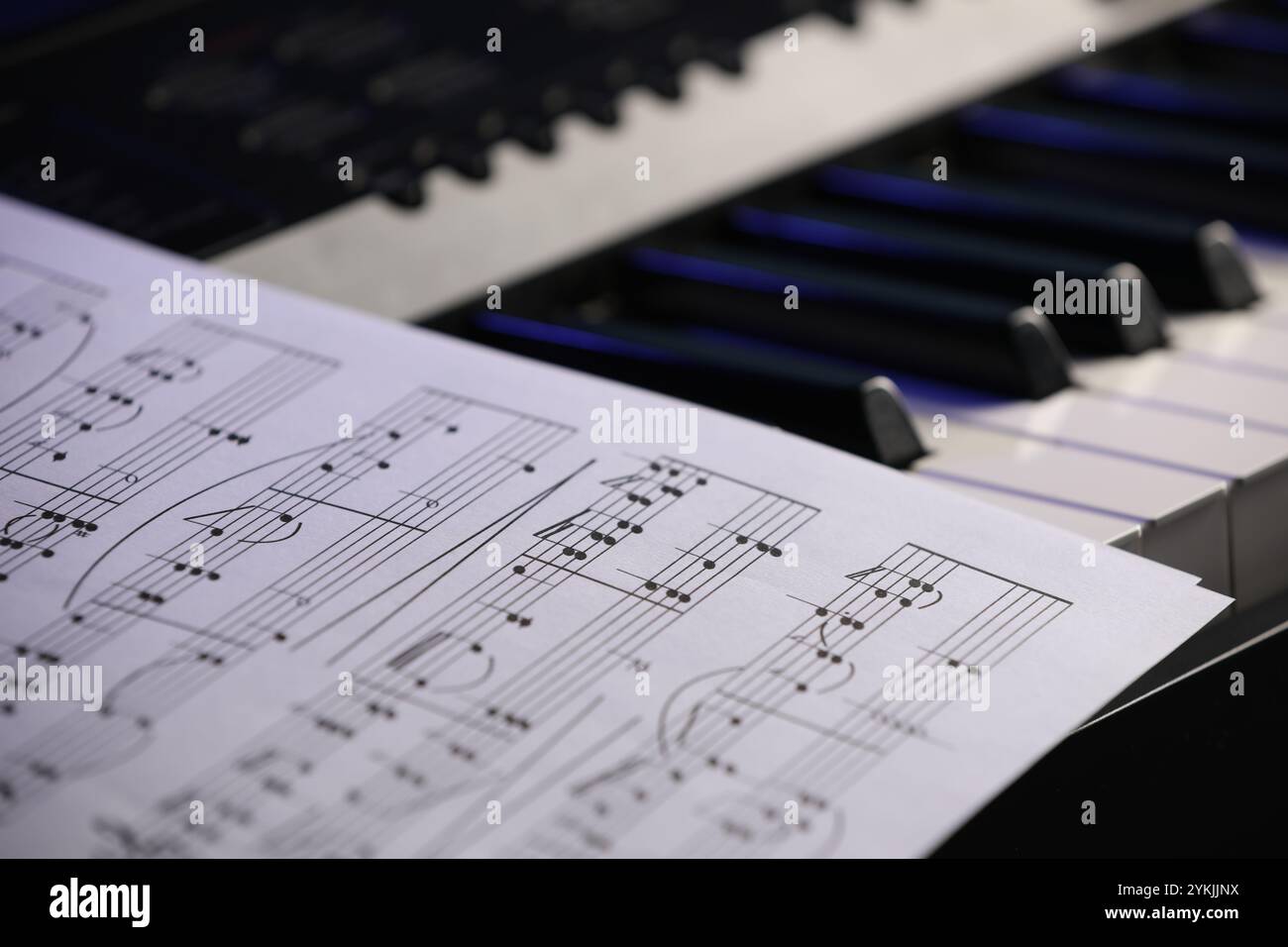Piano closeup hi-res stock photography and images - Alamy