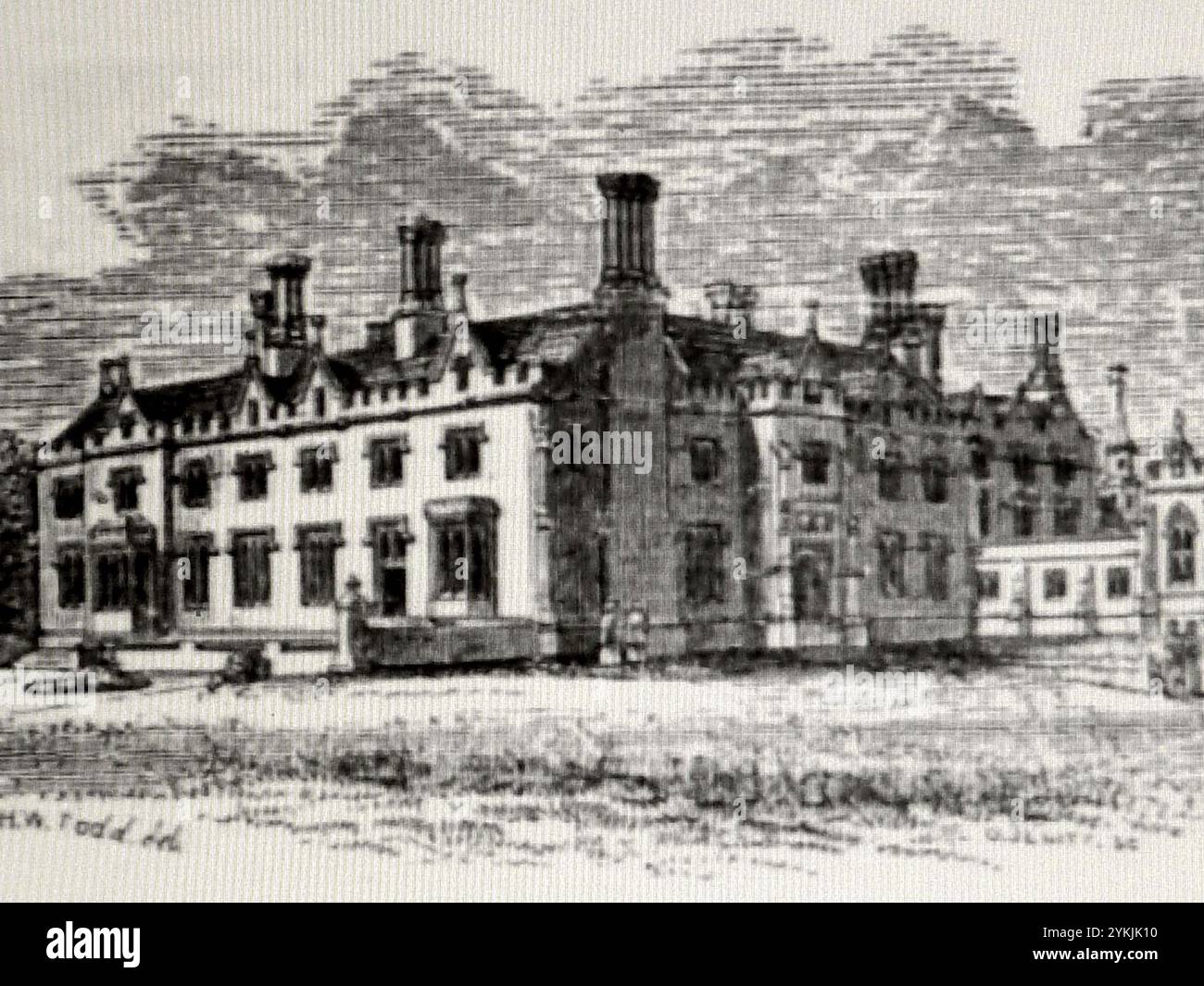 Bishops Palace Ripon Parks (2 Stock Photo - Alamy