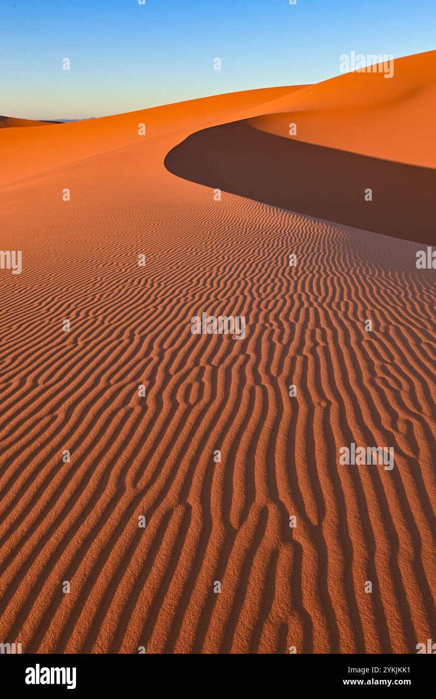 Sahara desert landscape wonderful dunes hi-res stock photography and ...