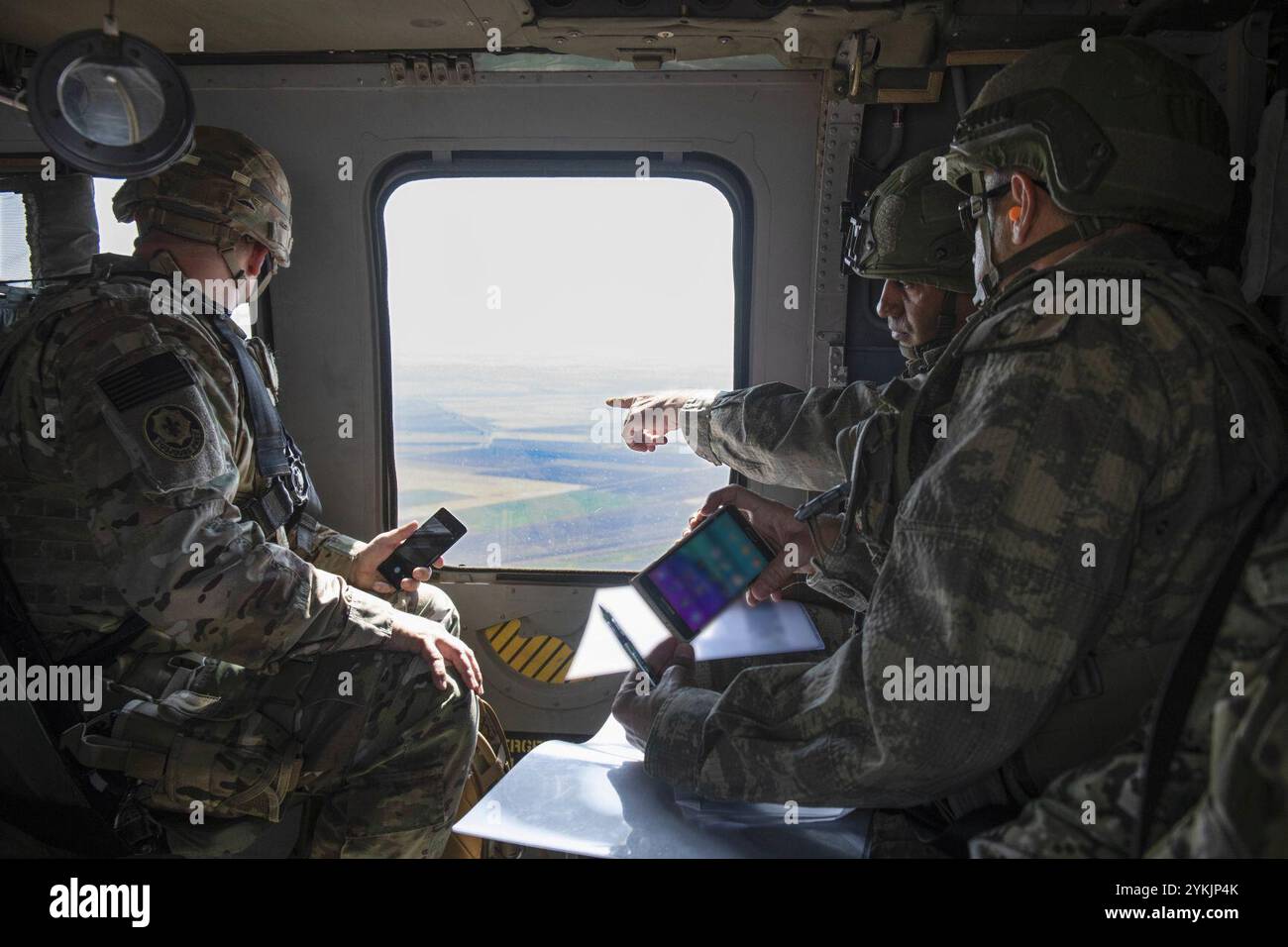 Black Hawk helicopters fly over Security Mechanism Stock Photo - Alamy