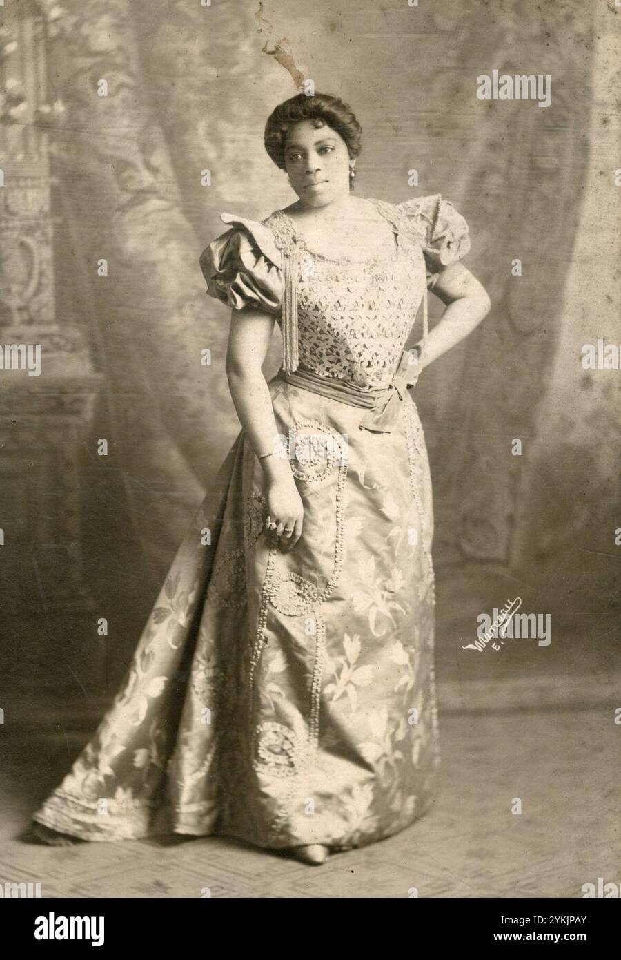 Black Patti, stage singer Stock Photo - Alamy